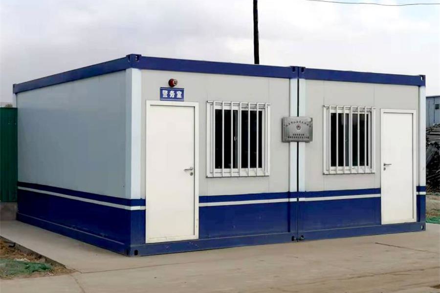 China New Portable Prefab House for Sale - Police Prefab House ...